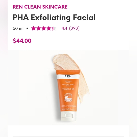 Ren Clean Skincare | Skincare | Ren Clean Skincare Pha Exfoliating ...